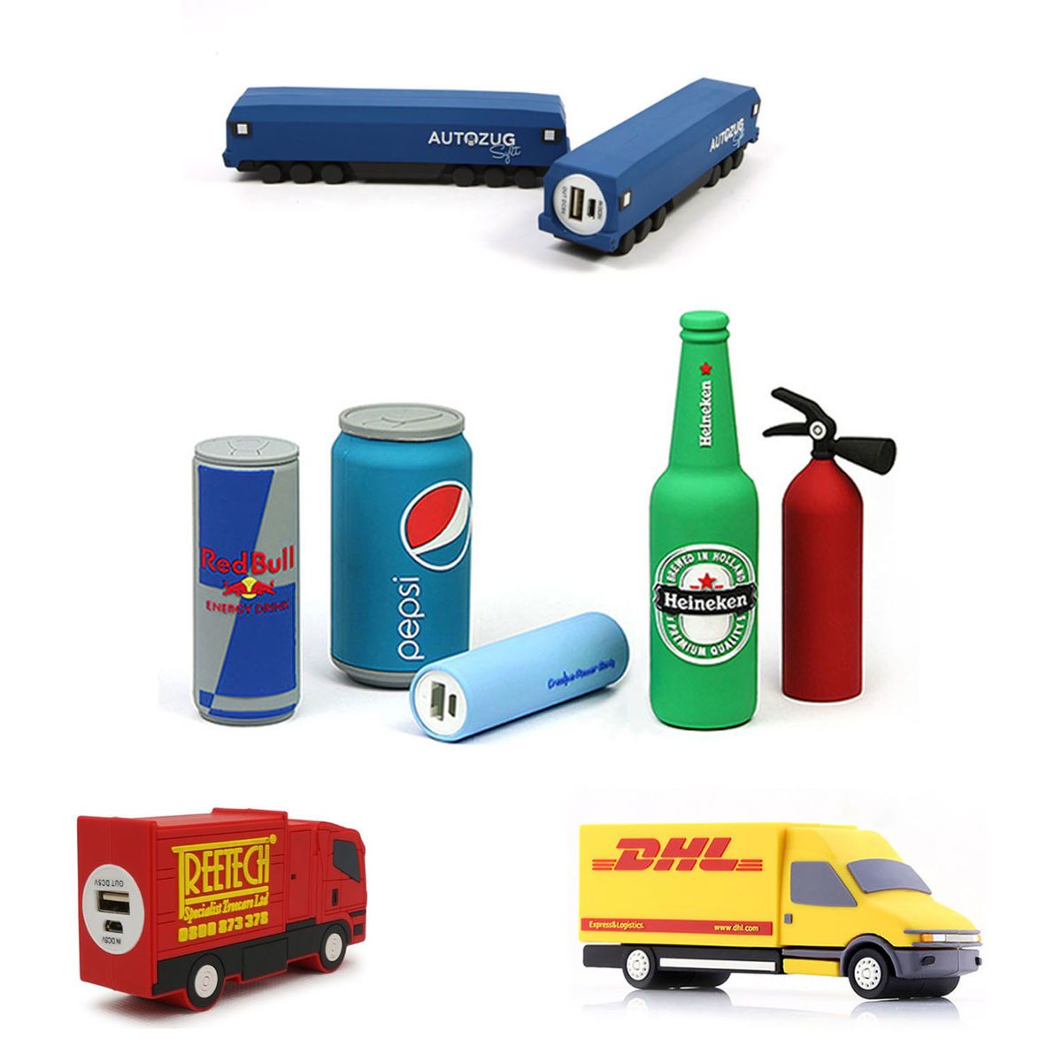 Custom 3d shaped power bank - 2600 mah | Corporate Specialties