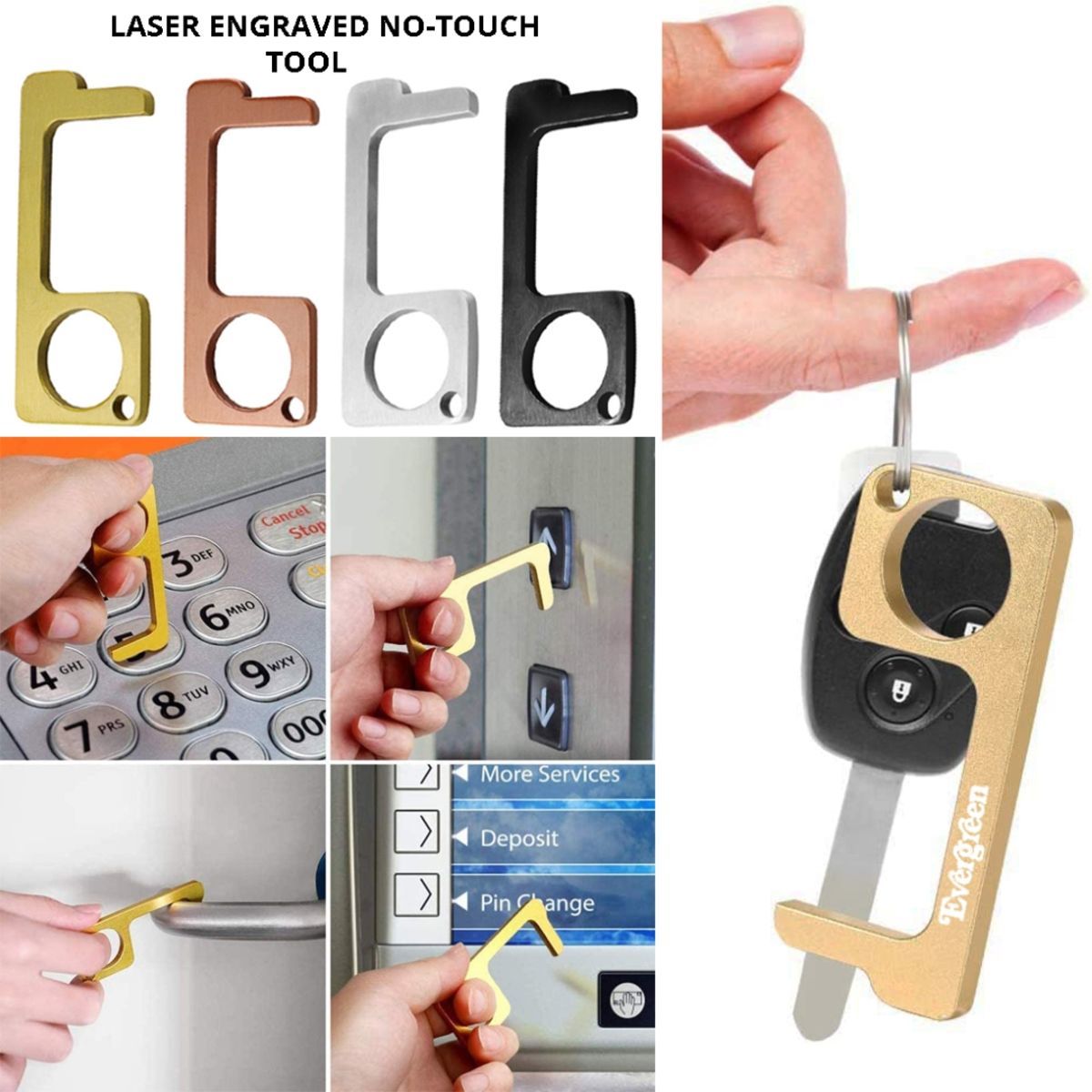 Heavy-duty ppe no touch hygiene door opener tool | Corporate Specialties