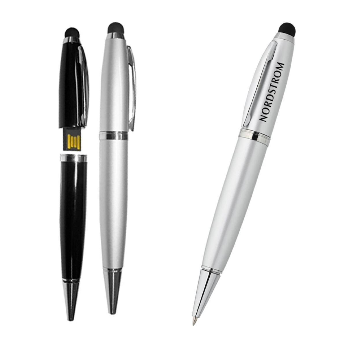 Custom Clever stylus pen usb flash drive - 2gb personalized with your custom logo design | shop ...