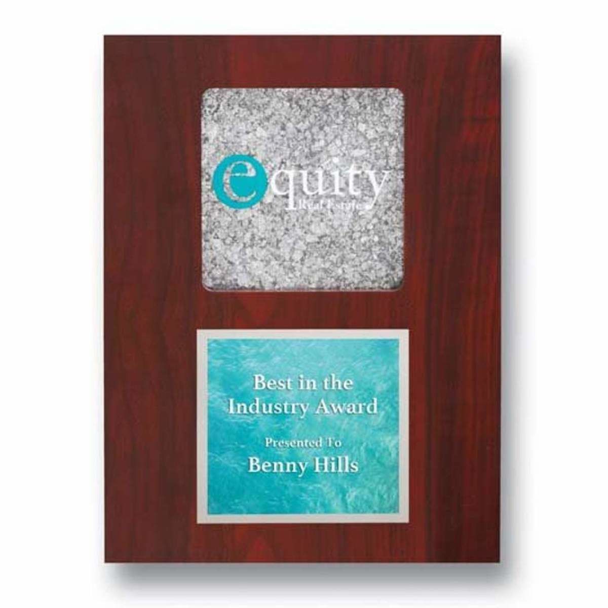 Promotional Mica plaque - square Personalized With Your Custom Logo