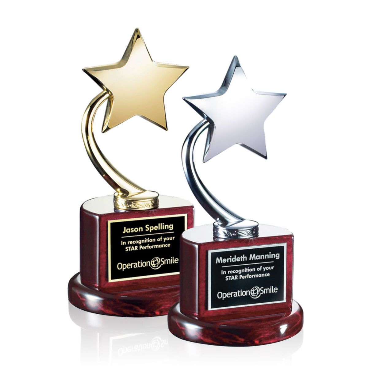 Promotional Evandale star award Personalized With Your Custom Logo