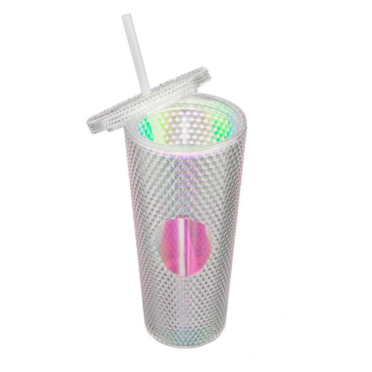 Crenshaw textured tumbler w straw - 21oz | Inkmule