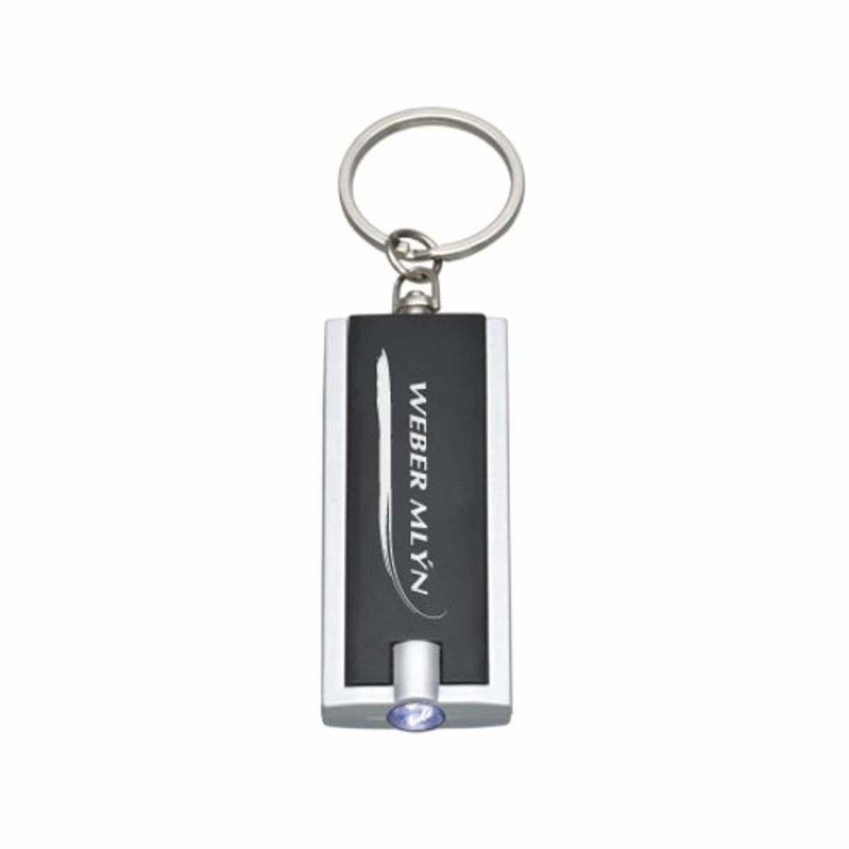 Promotional Push button flashlightkeychain Personalized With Your ...