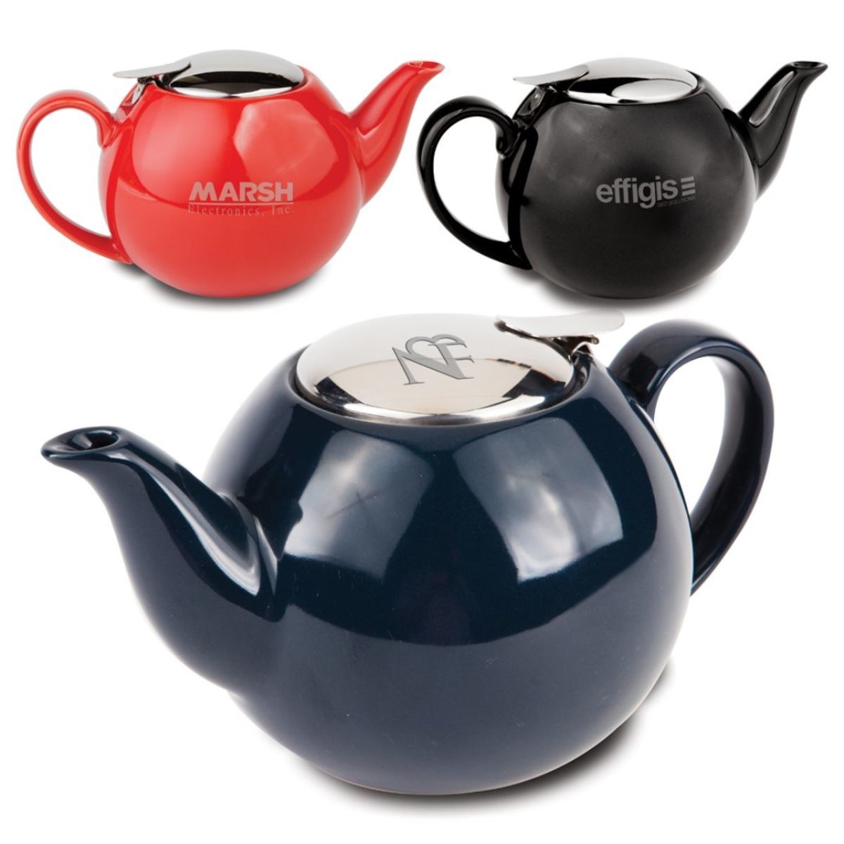 Promotional Serenity teapot Personalized With Your Custom Logo