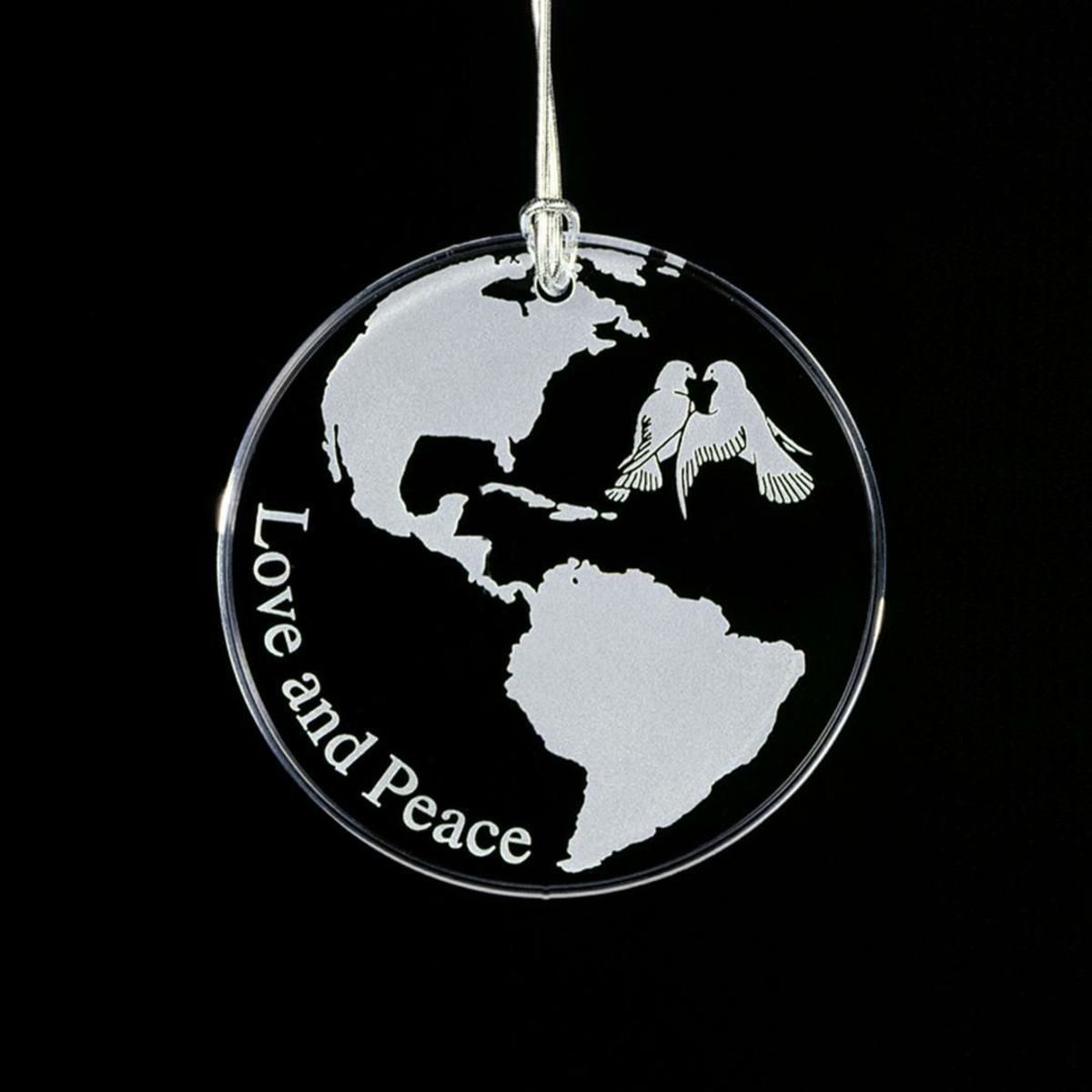 Promotional Starfire Ornament - Round Satin Edge Personalized With Your ...