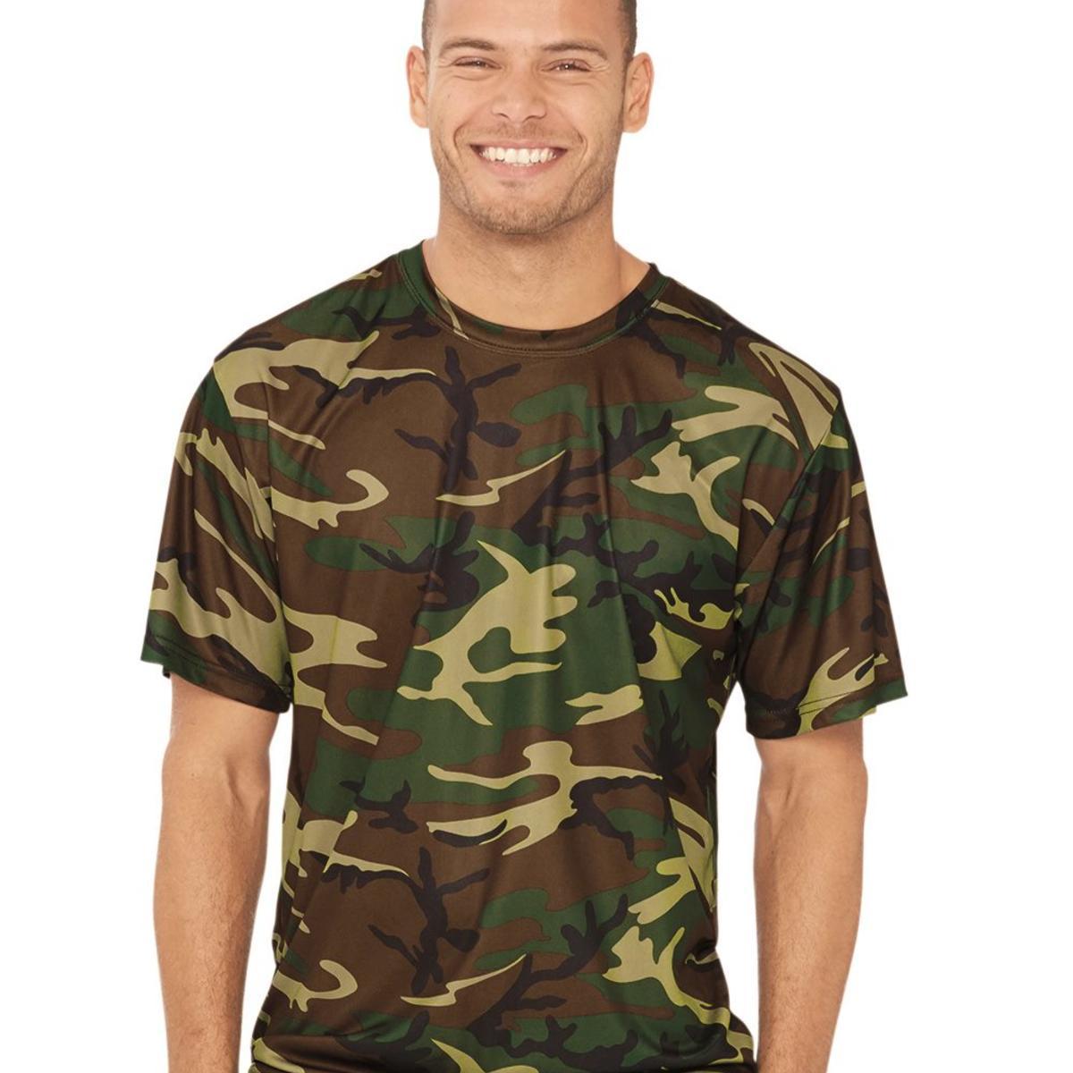 Promotional Adult performance camo tee - 3983 Personalized With Your ...