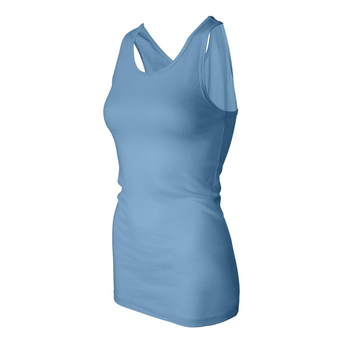 Promotional Women's sheer mini rib racerback tank - 8770 Personalized ...