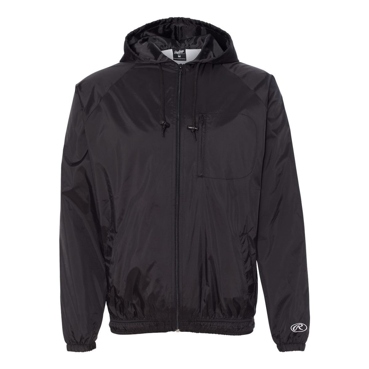 Full-zip hooded wind jacket - 9728 | Corporate Specialties