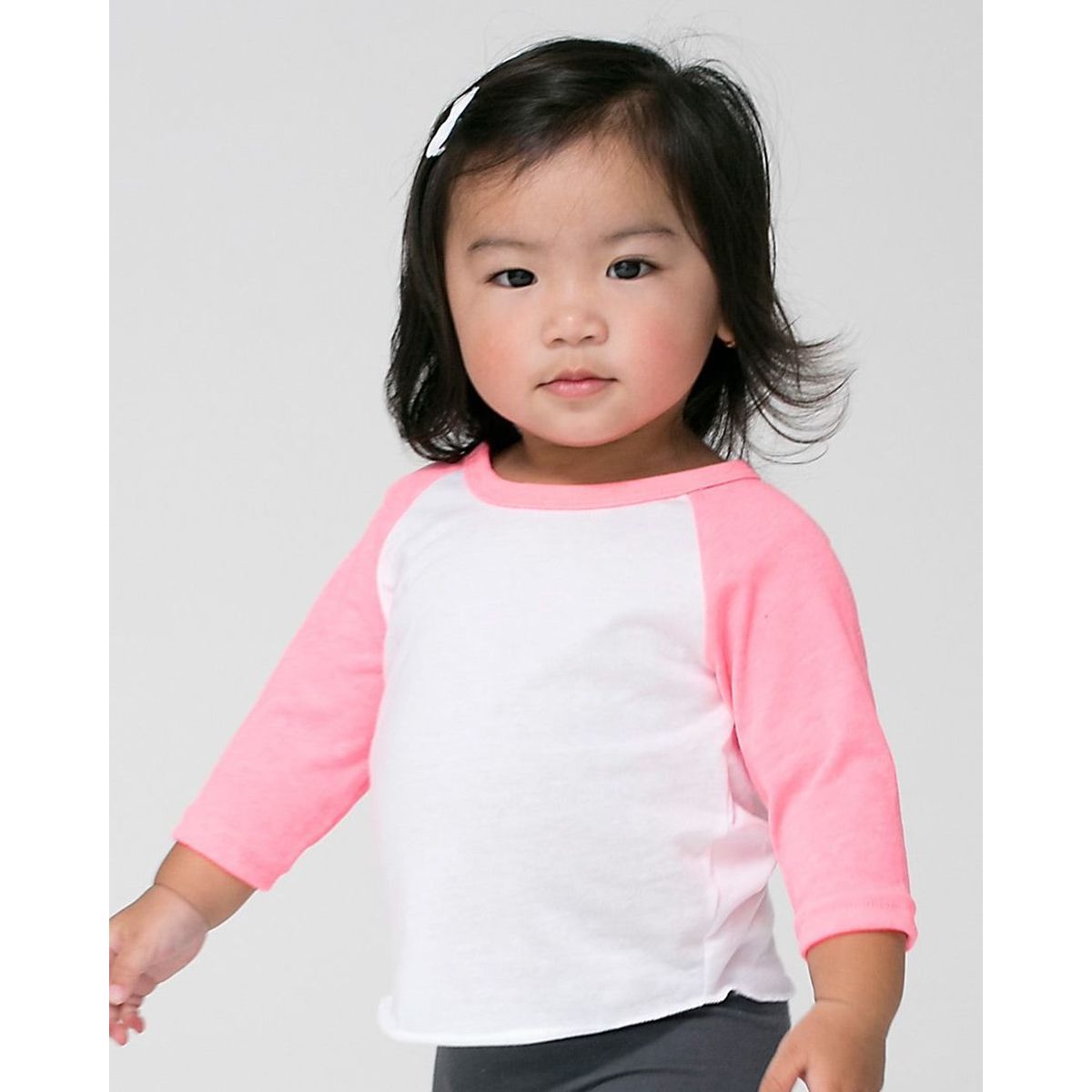 Promotional Infant polycotton three-quarter sleeve raglan tee - bb053w ...