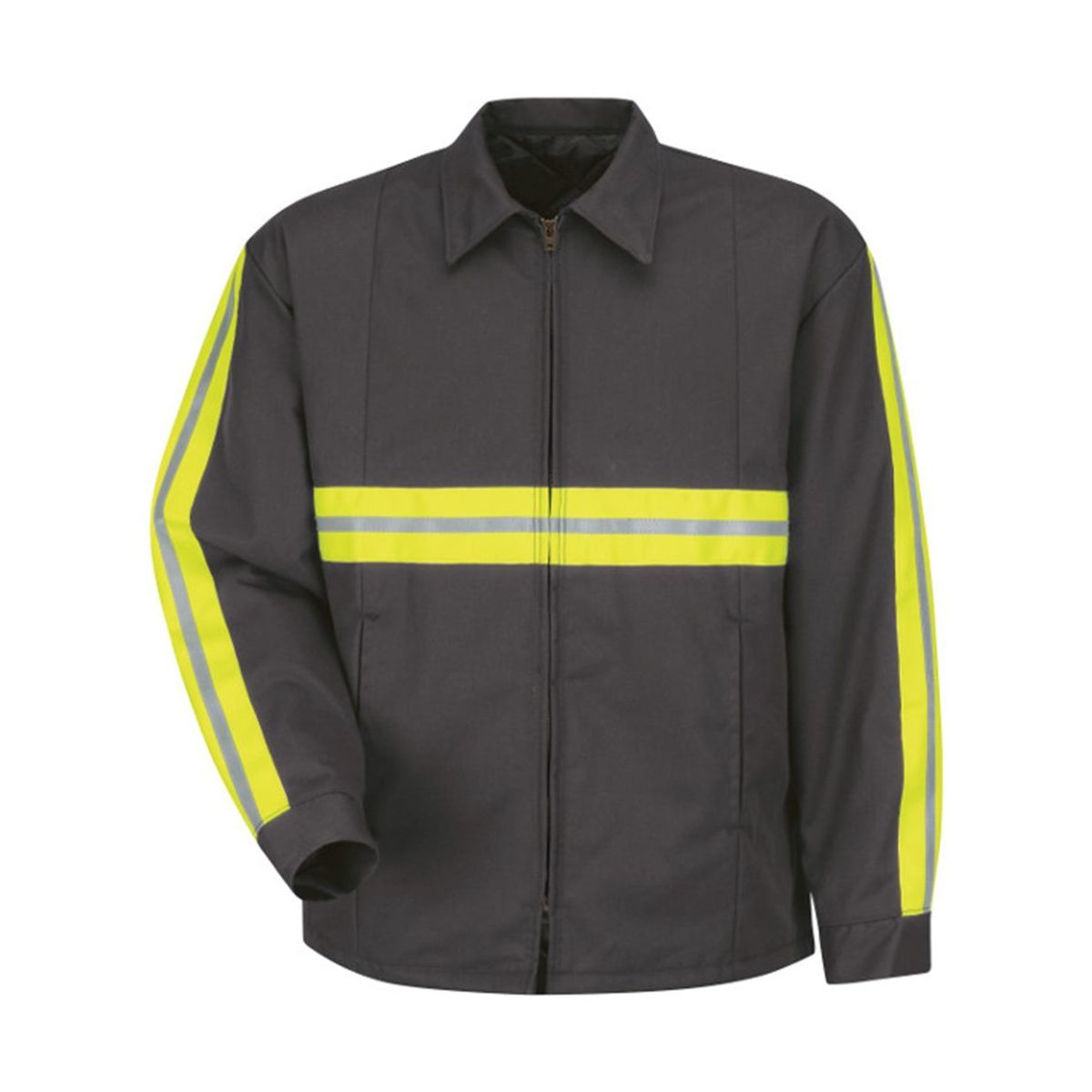 Enhanced visibility perma-lined panel jacket - long sizes - jt50enl ...
