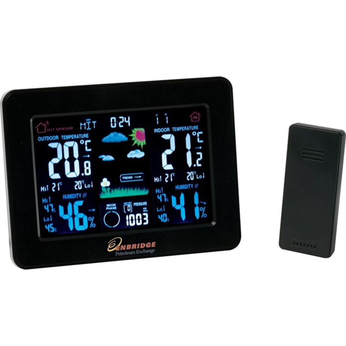 Promotional Habitat In/Outdoor Weather Station Personalized With Your ...