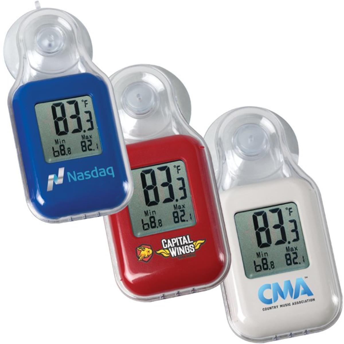 Promotional Fahrenheit digital inoutdoor thermometer Personalized With ...