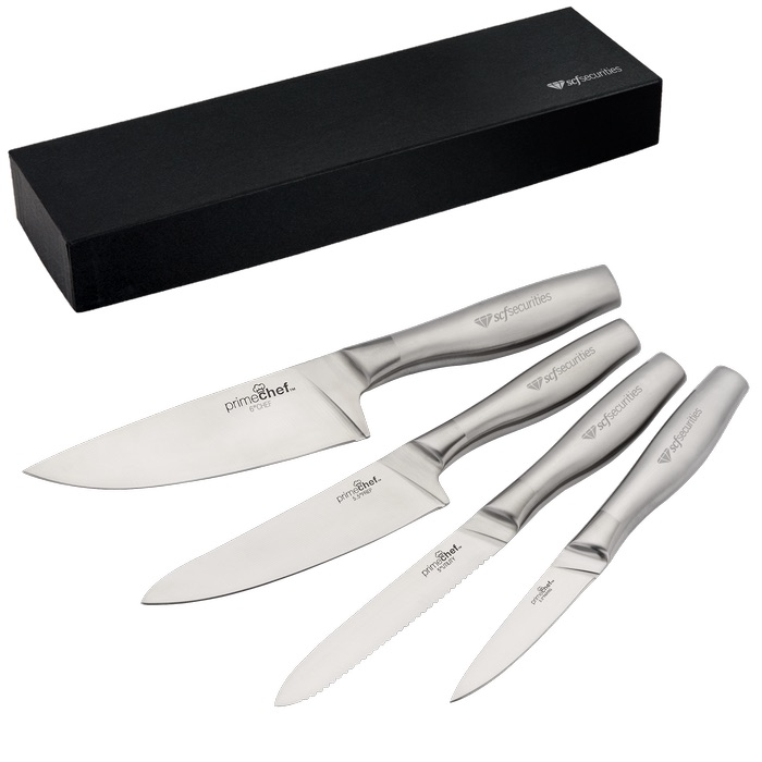 Prime chef™ stainless steel 4 piece kitchen set | Corporate Specialties