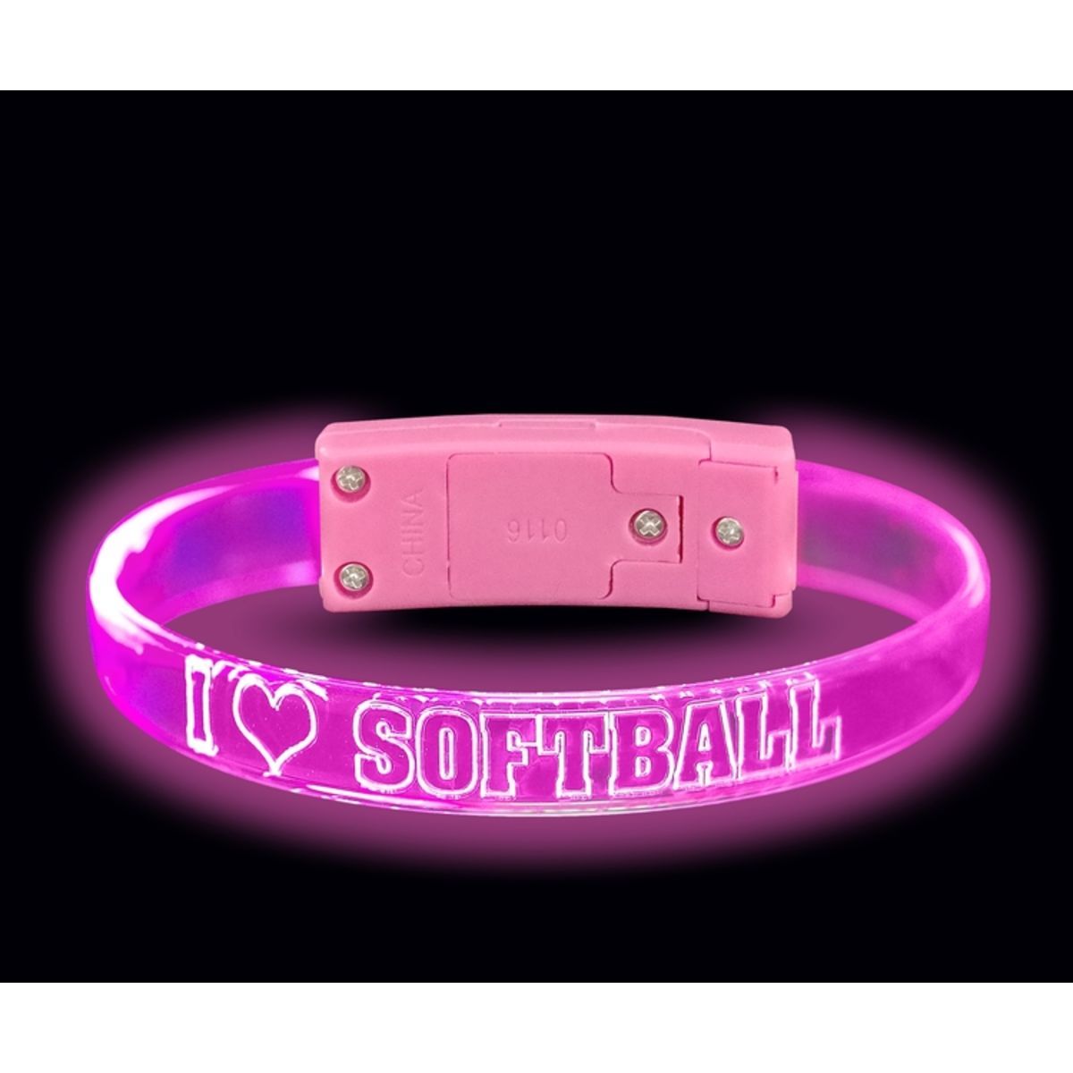 Promotional Bolt led wristband Personalized With Your Custom Logo