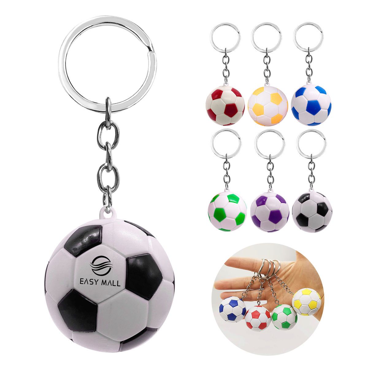 Mini Soccer Key Chain | Order Swag