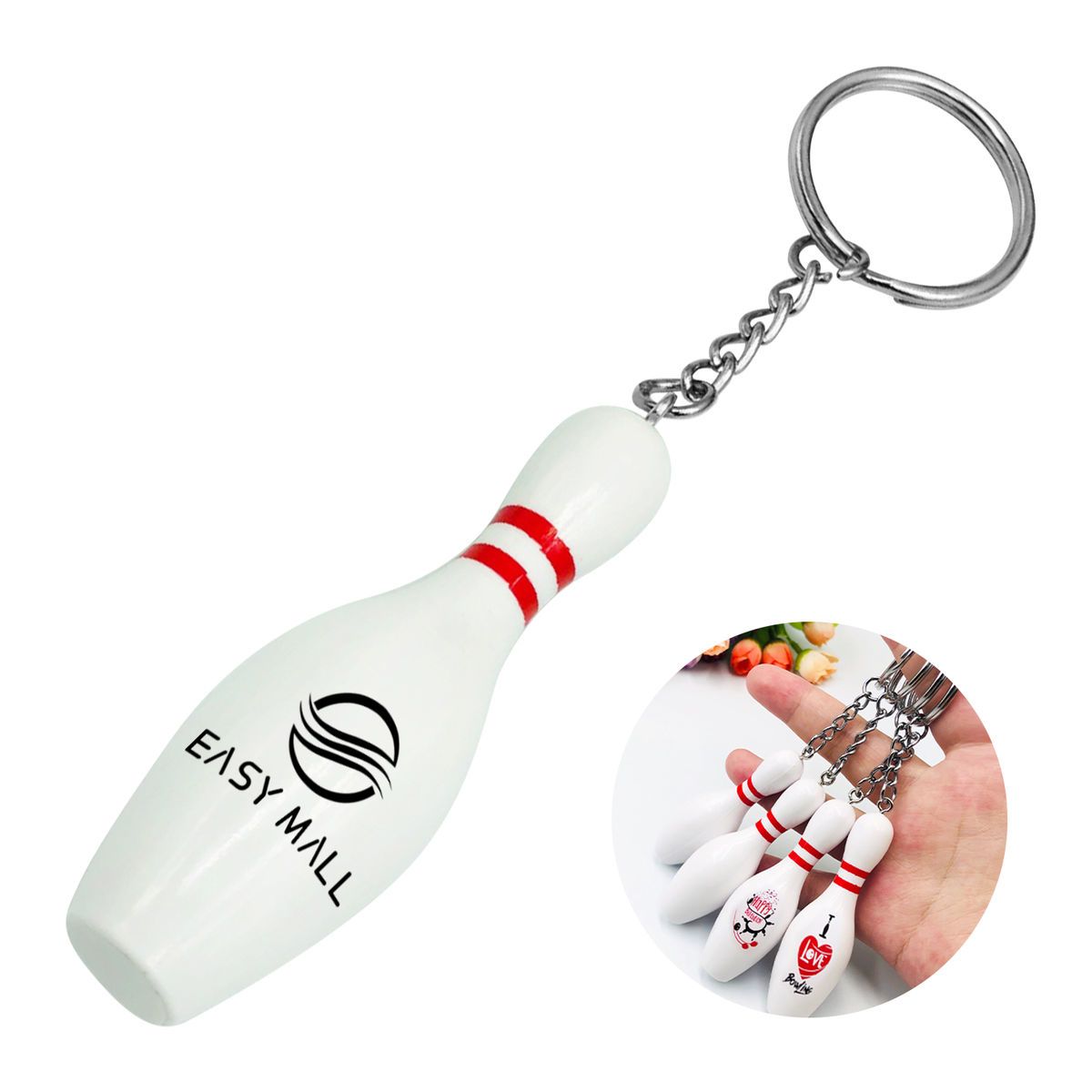 Mini Bowling Key Chain | Order Swag