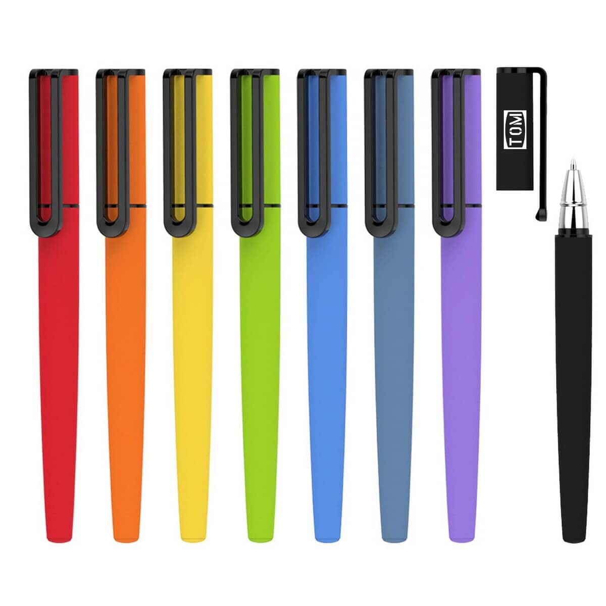 Removable Cap Premium Matte Finish Plastic Signature Pen | Order Swag