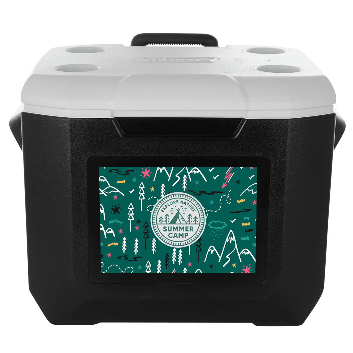 Ac6245 coleman 60 qt wheeled cooler | Corporate Specialties