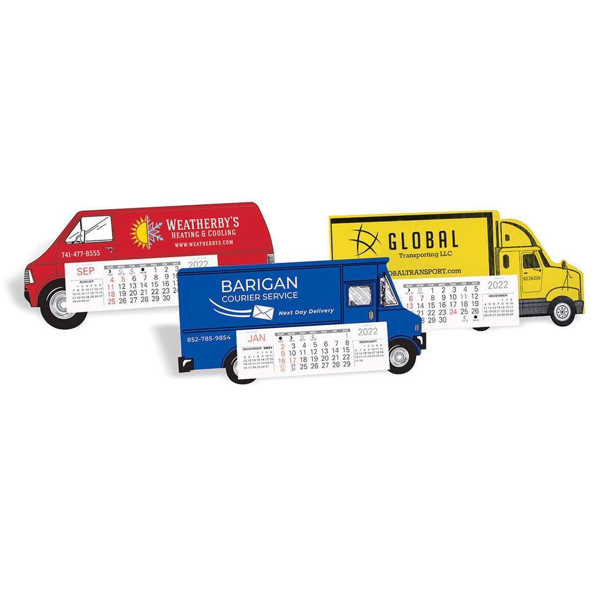 Truck desk calendar - custom | Corporate Specialties