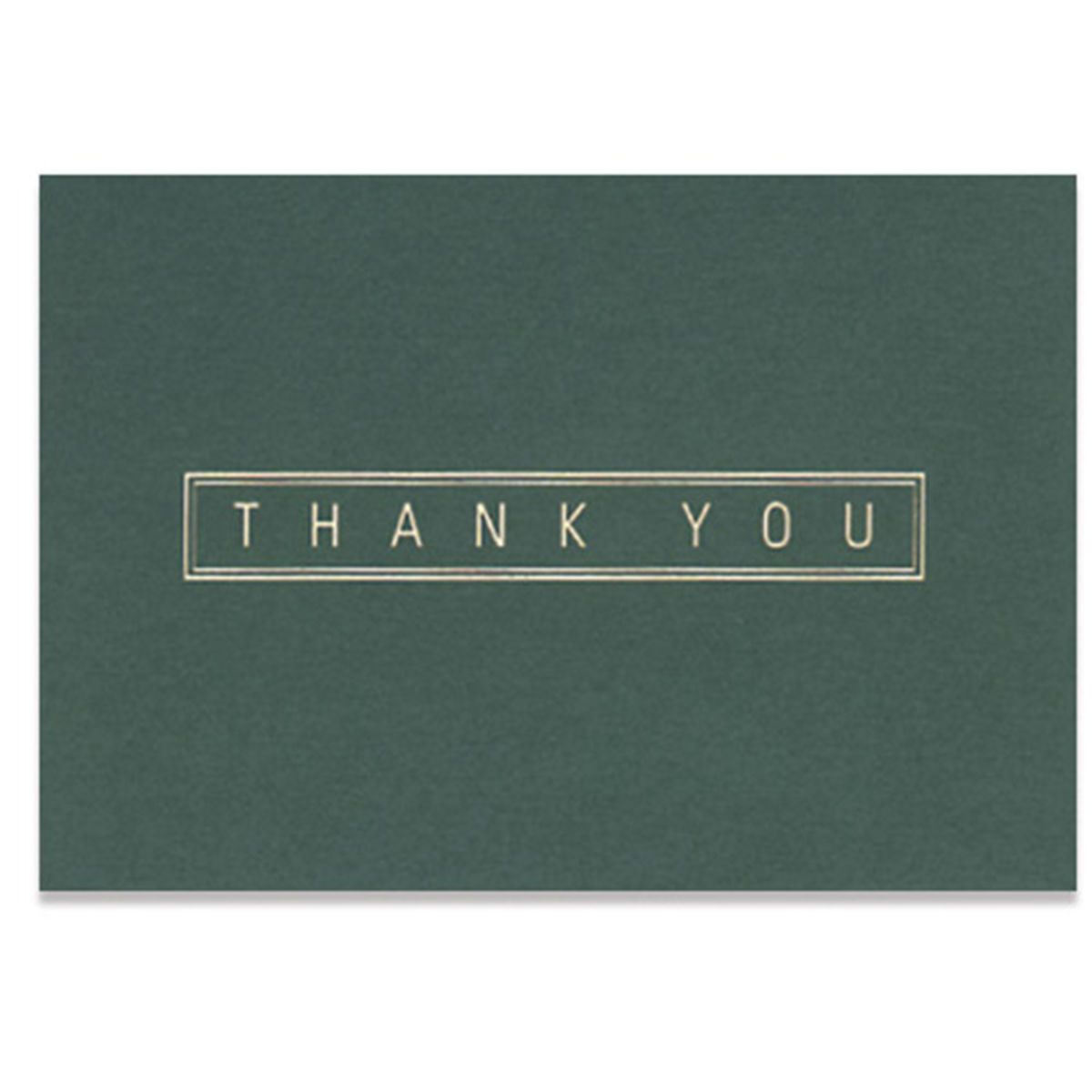 Thank you green note card | Order Swag